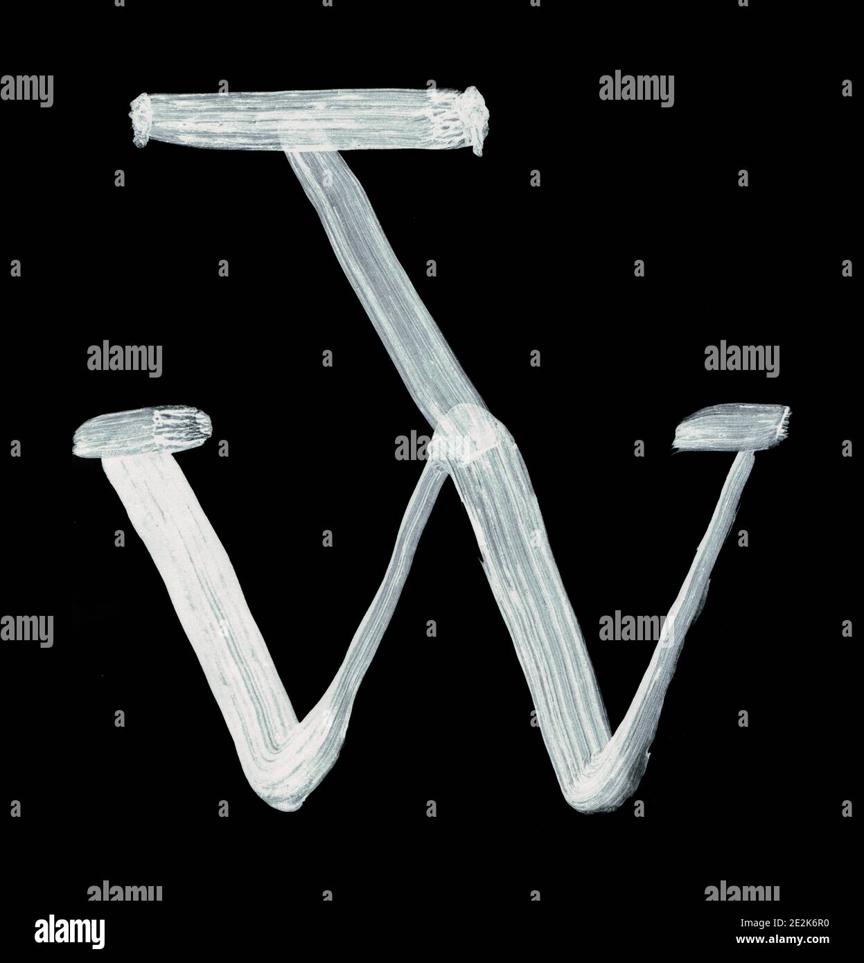 Alchemical Symbols Borax Three Inverted Stock Photo - Alamy