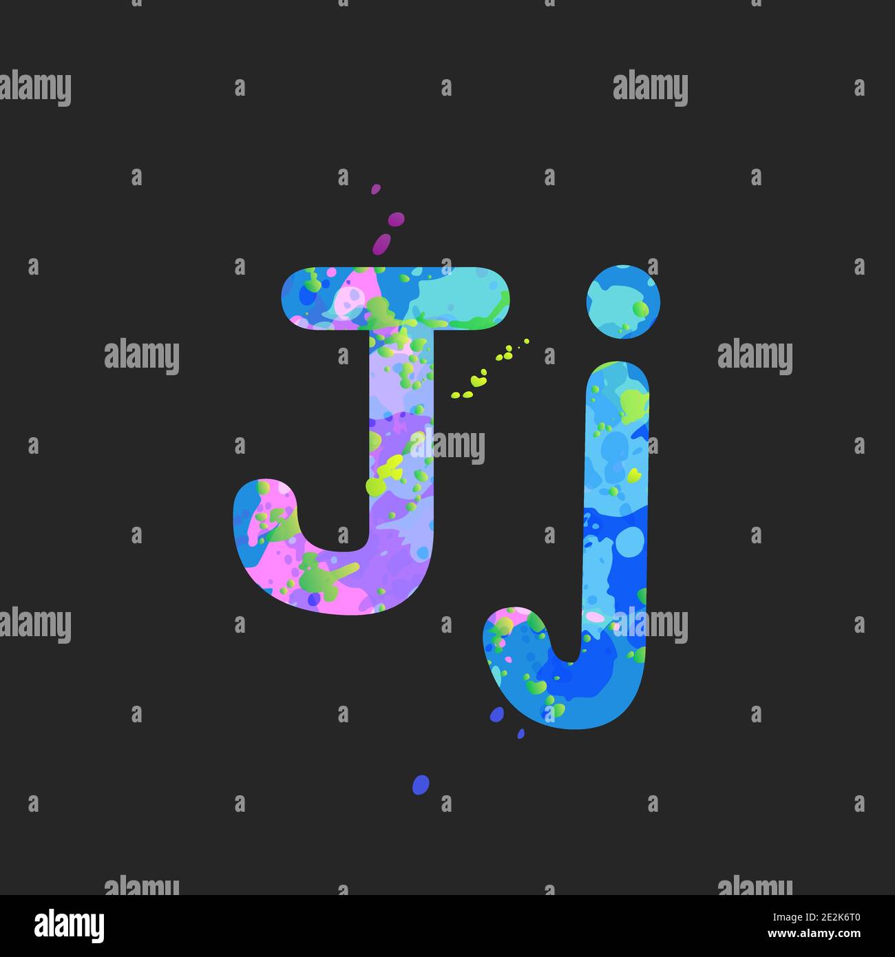 Colourful letters uppercase and lowercase hi-res stock photography and ...