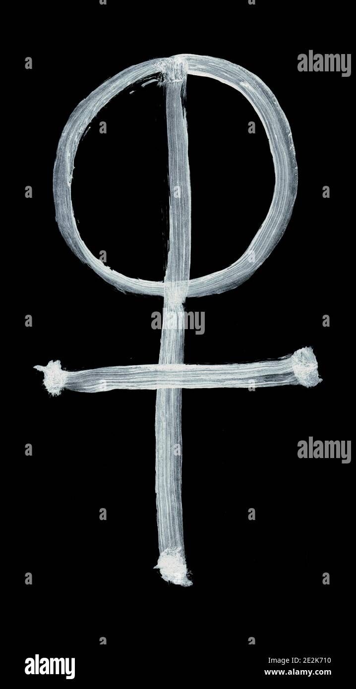 Alchemical Symbols Corpuscle Inverted Stock Photo - Alamy