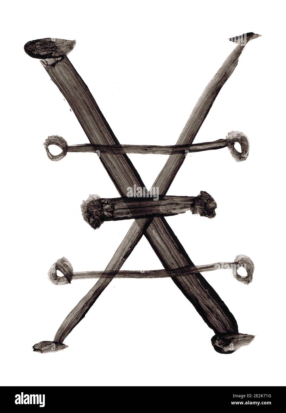 Alchemical Symbols Copper One Stock Photo - Alamy