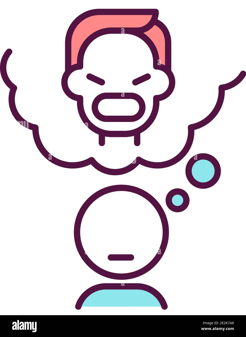 Cartoon angry dad hi-res stock photography and images - Alamy