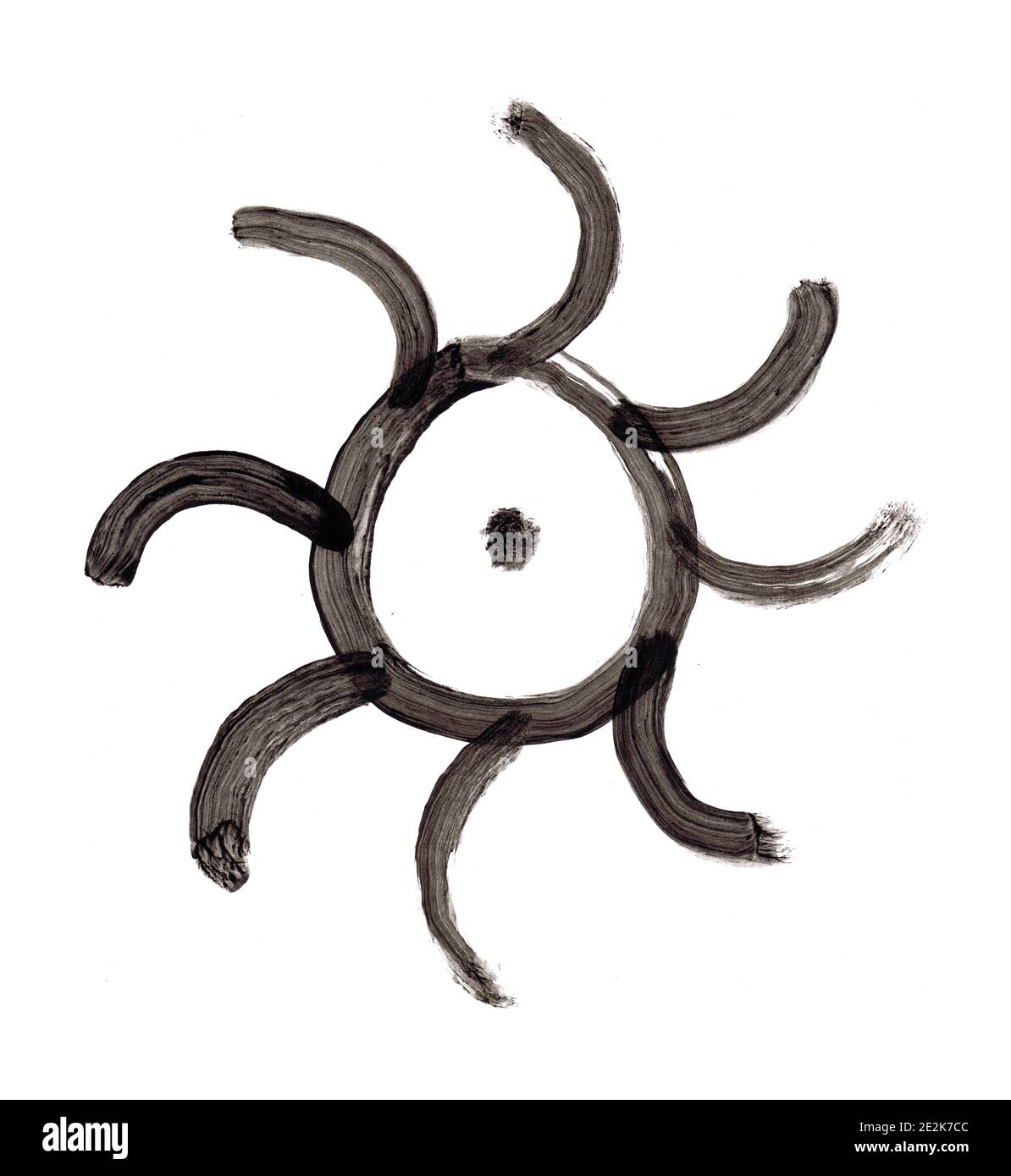 Alchemical Symbols Gold Eight Stock Photo - Alamy