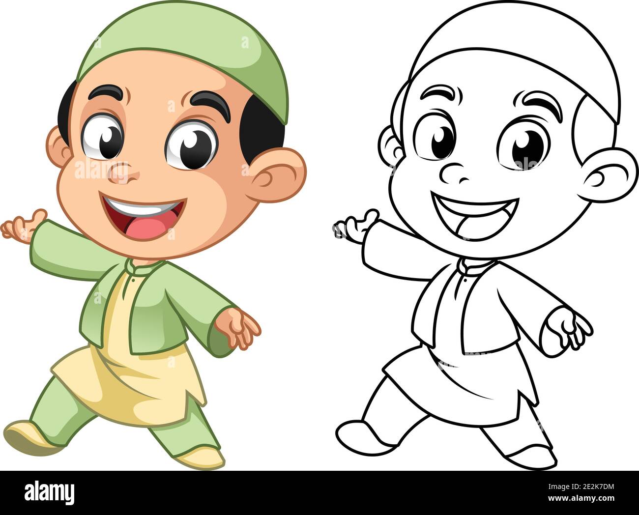 Muslim Boy Cut Out Stock Images & Pictures - Alamy