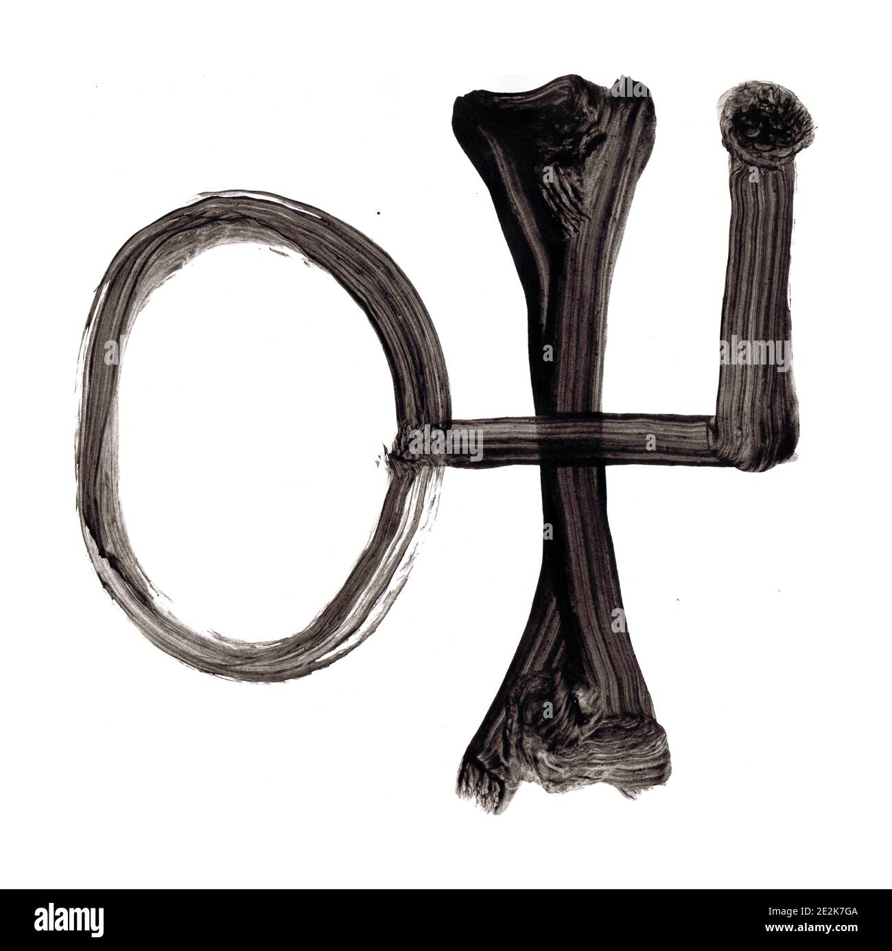 Alchemical Symbols Gold Six Stock Photo - Alamy