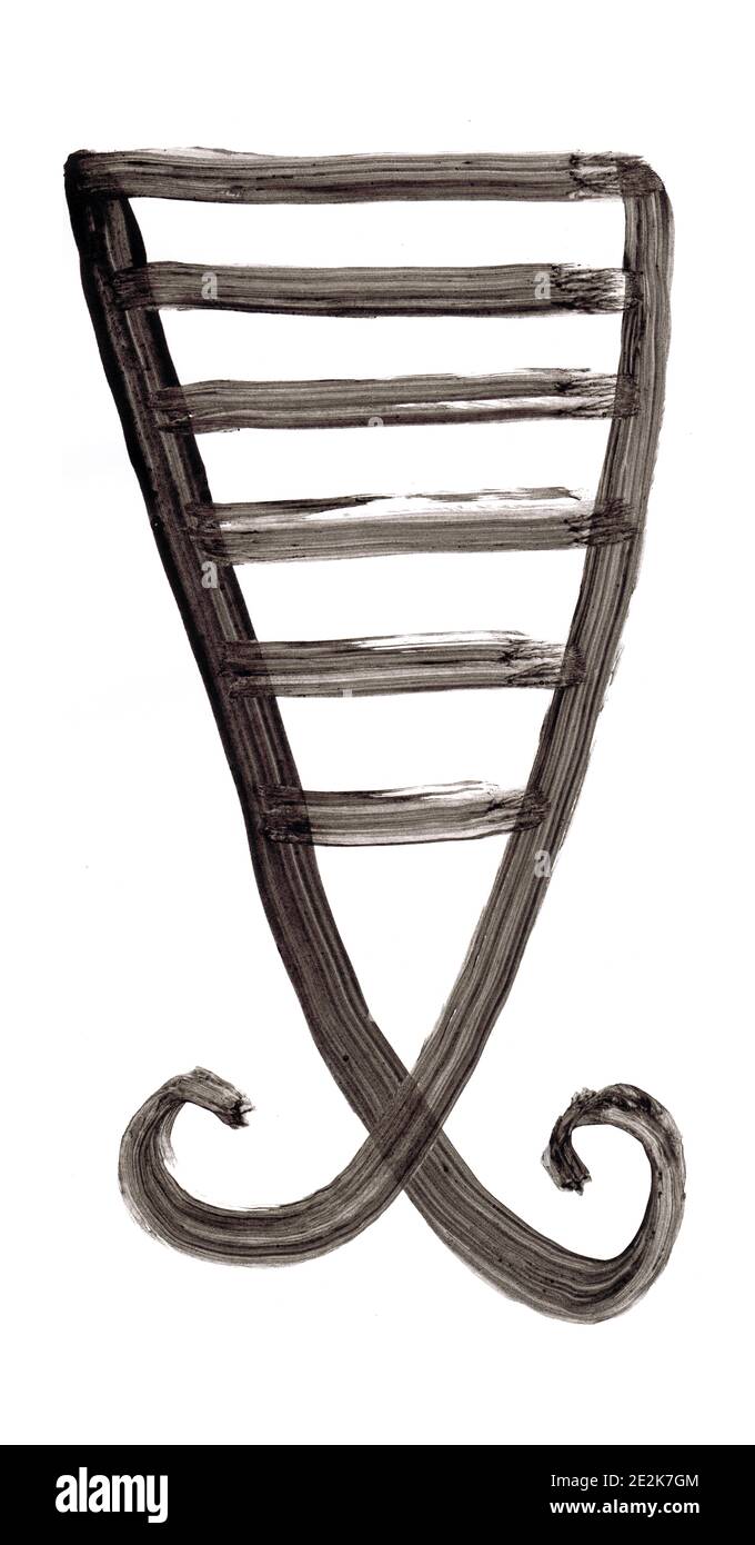 Alchemical Symbols Gold Seven Stock Photo - Alamy