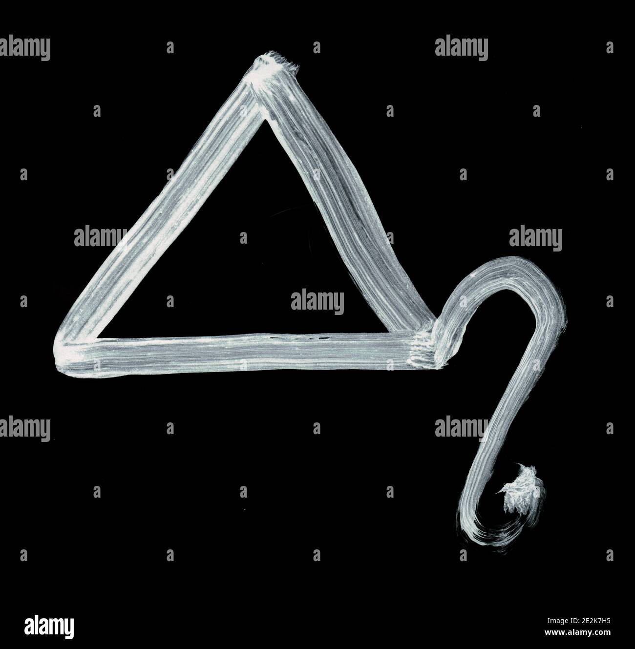 Alchemical Symbols Gold Two Inverted Stock Photo - Alamy