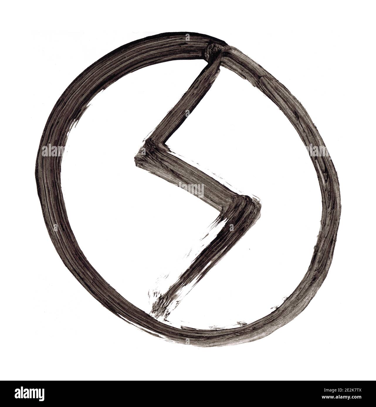 Alchemical Symbols Magnesium Three Stock Photo - Alamy