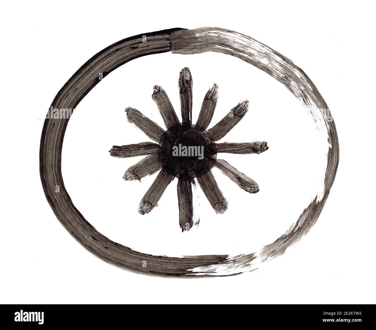 Alchemical Symbols Magnesium One Stock Photo - Alamy