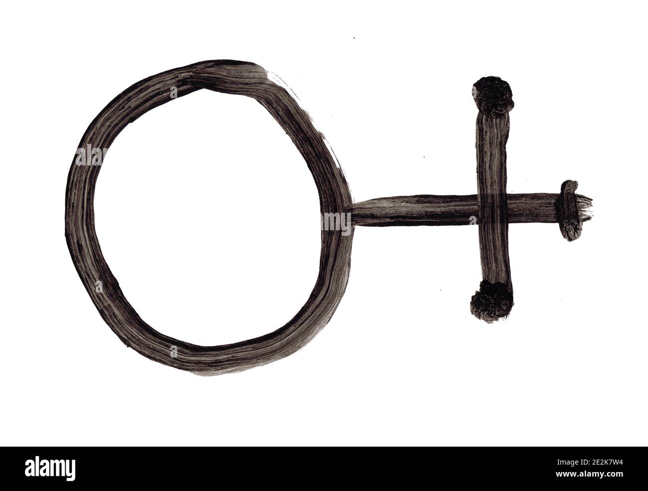 Alchemical Symbols Magnesium Four Stock Photo - Alamy