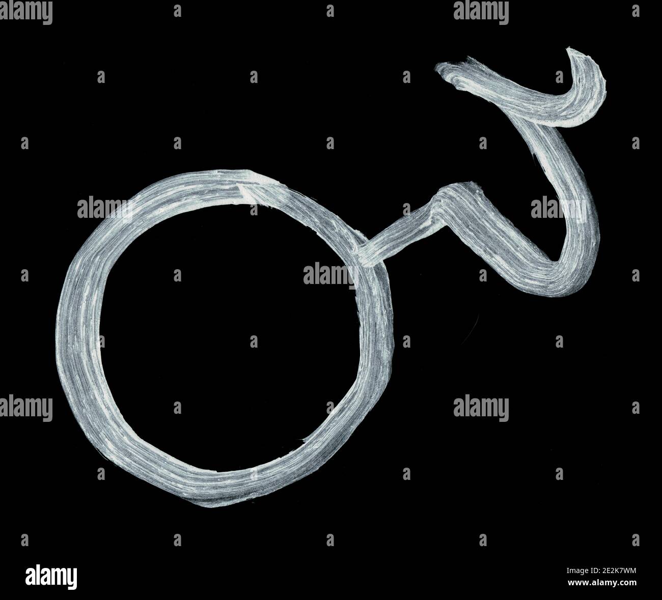 Alchemical Symbols Magnesium Five Inverted Stock Photo - Alamy