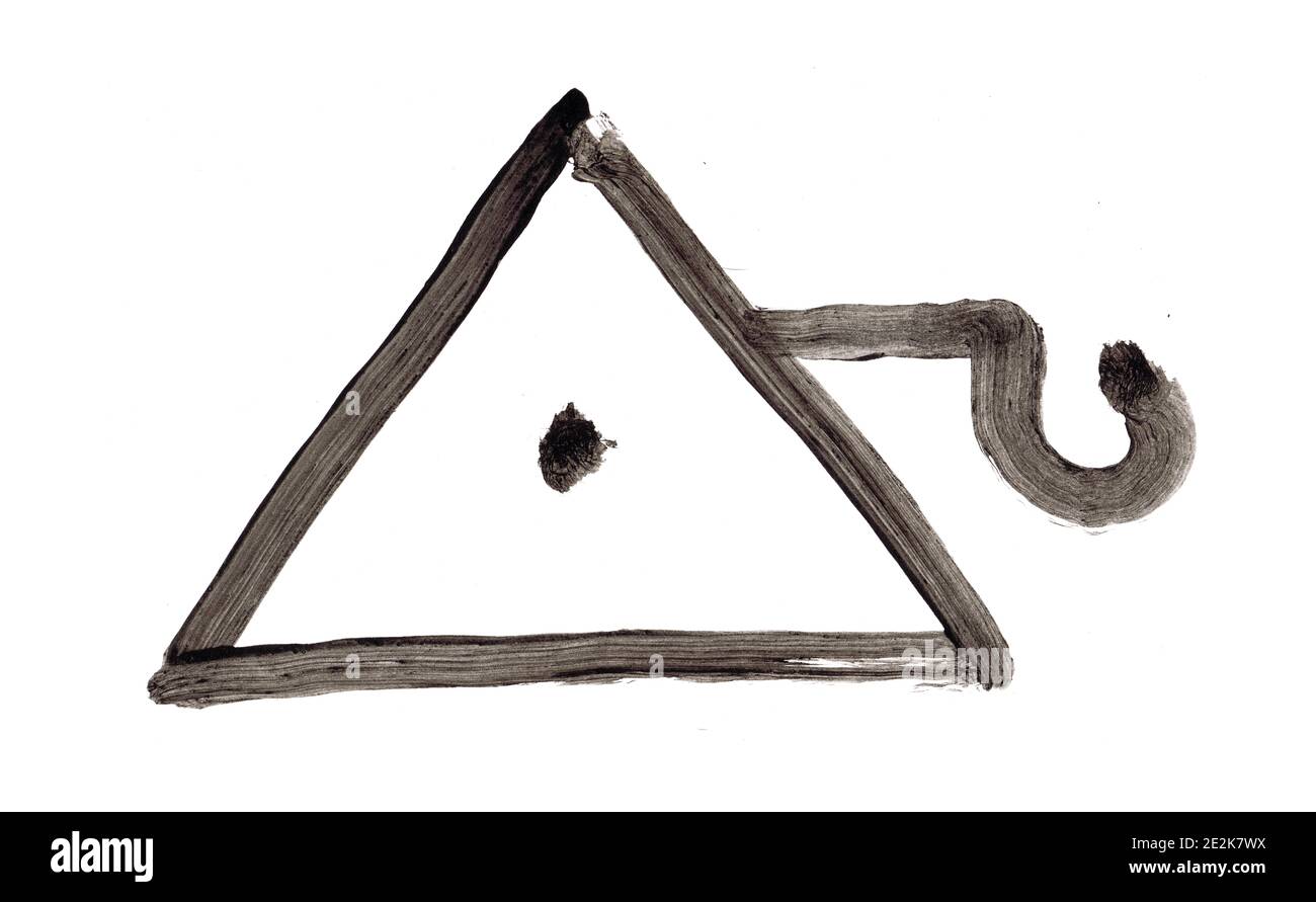 Alchemical Symbols Lye Stock Photo - Alamy