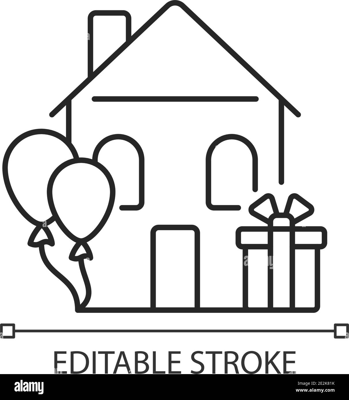 Party family house Black and White Stock Photos & Images - Alamy