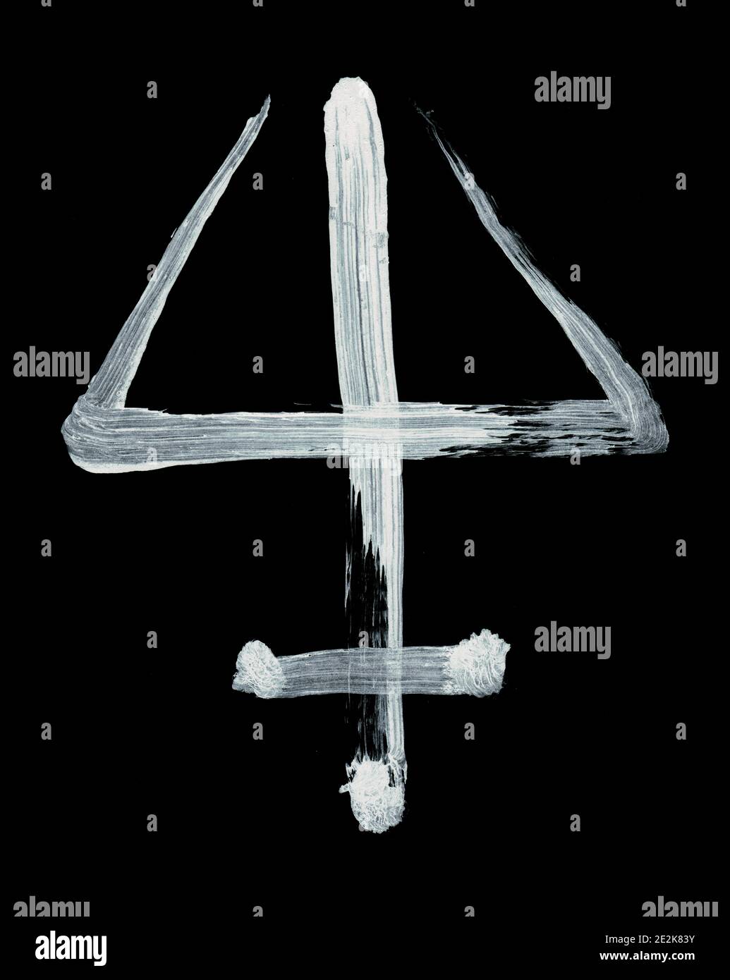 Alchemical Symbols Oil Essence Inverted Stock Photo - Alamy