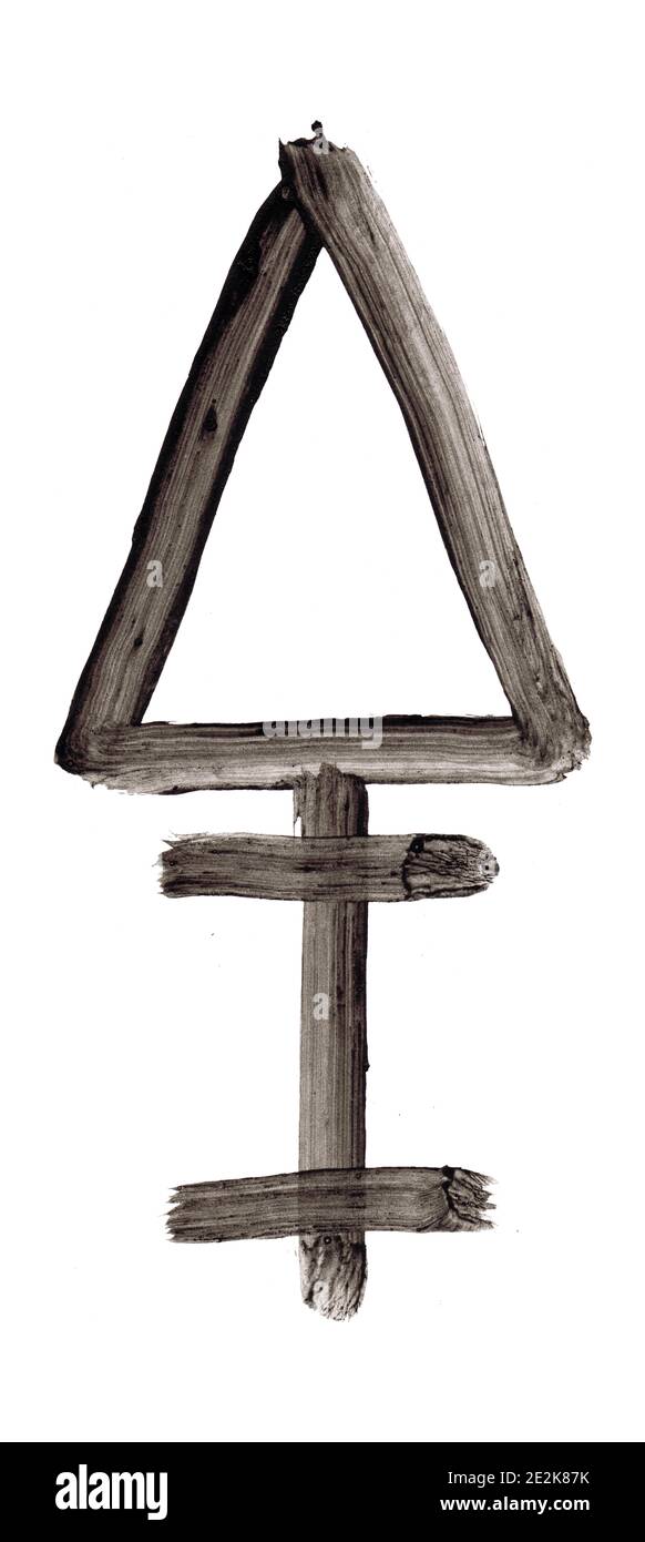 Alchemical Symbols Phospohorous One Stock Photo - Alamy