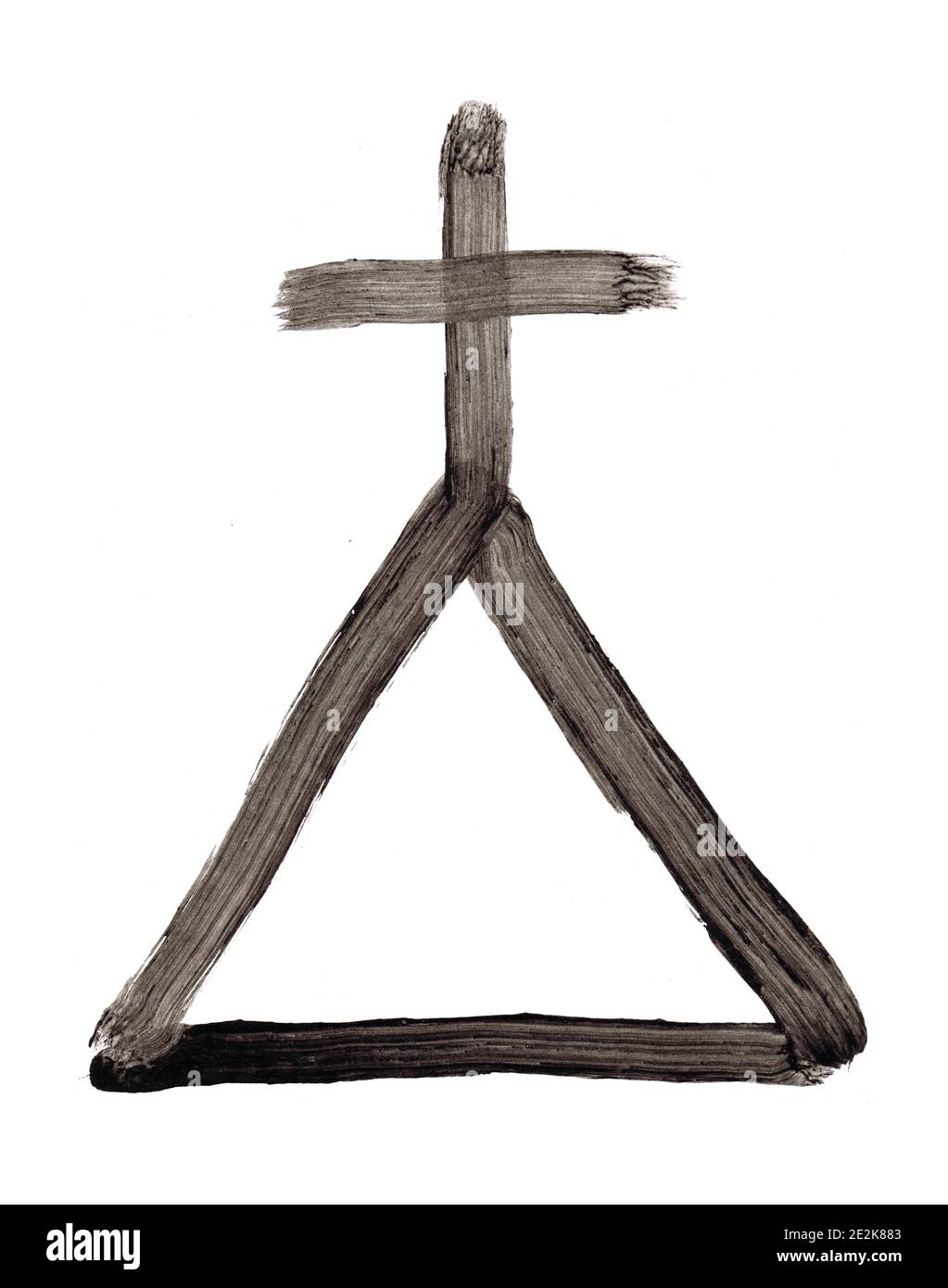 Alchemical Symbols Phosphorous Two Stock Photo - Alamy