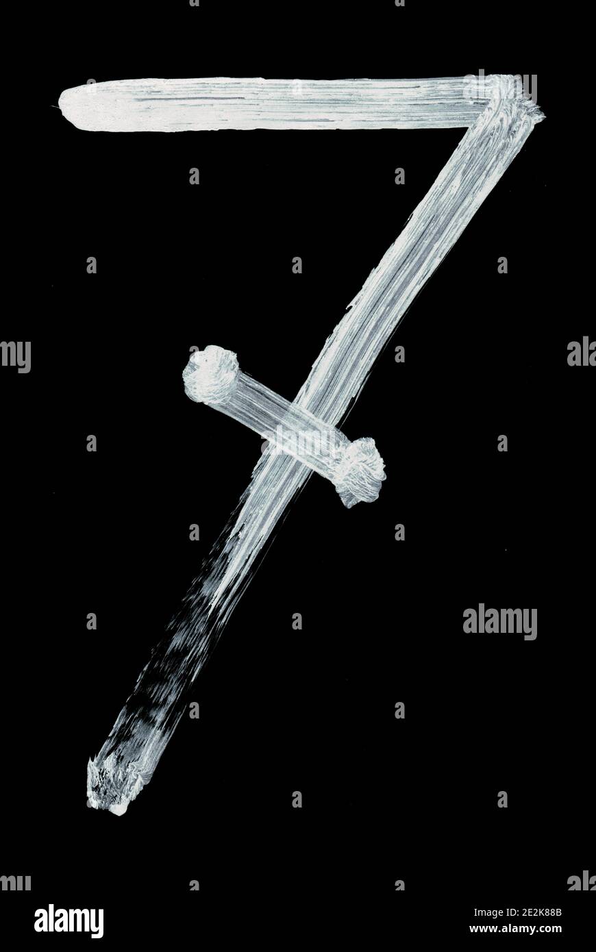 Alchemical Symbols Pewter Inverted Stock Photo - Alamy