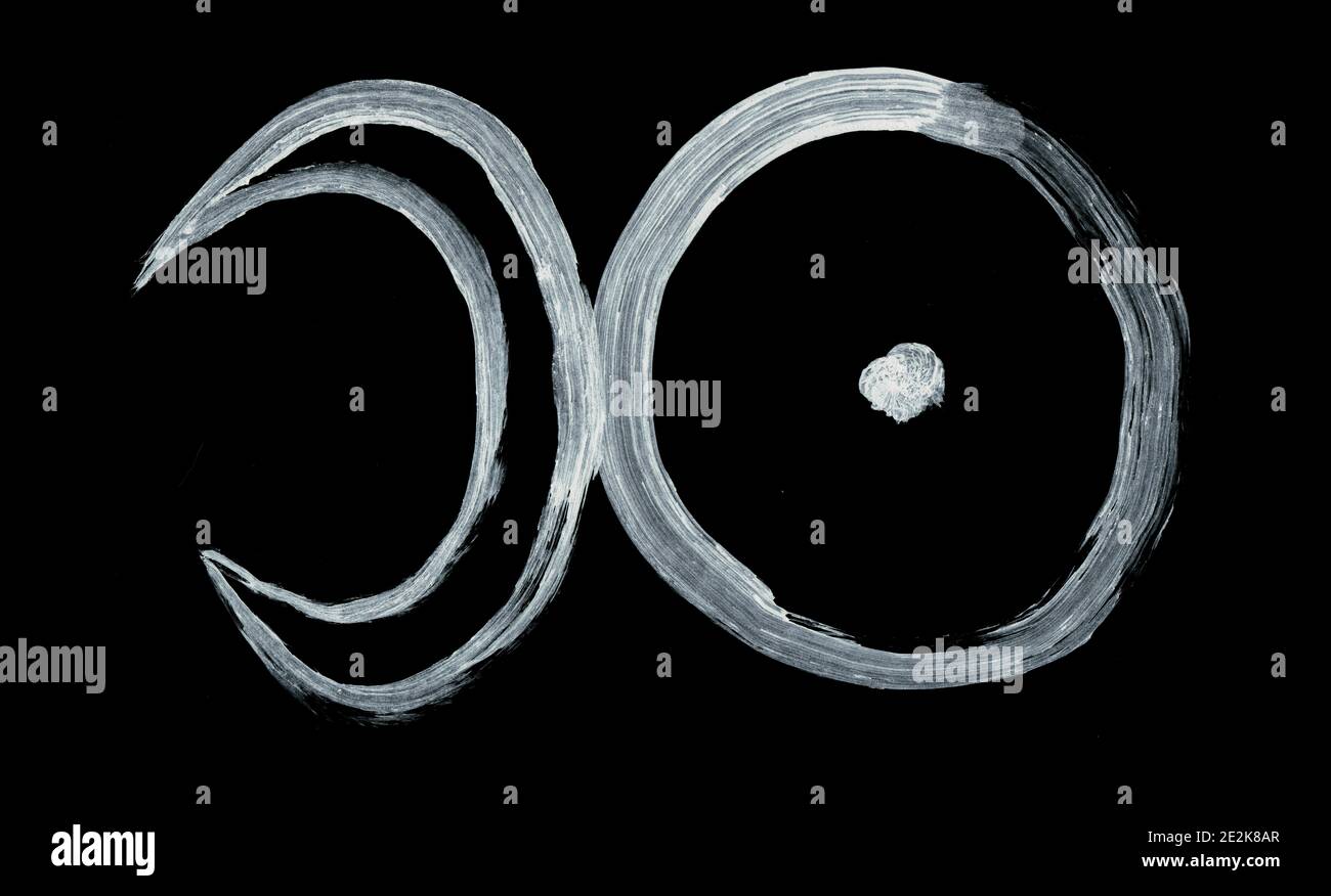 Alchemical Symbols Platinum One Inverted Stock Photo - Alamy