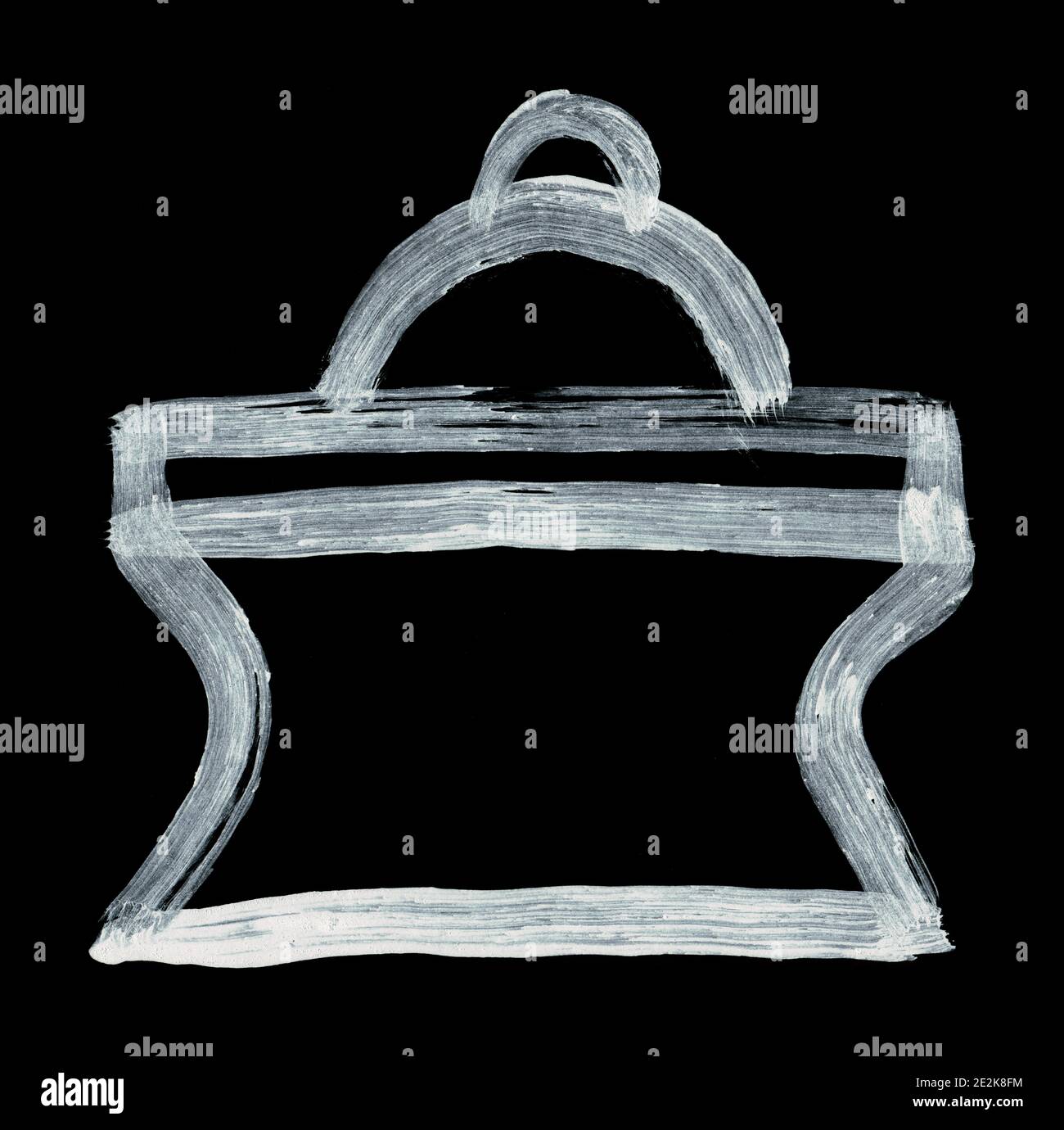 Alchemical Symbols Rock Salt Two Inverted Stock Photo - Alamy