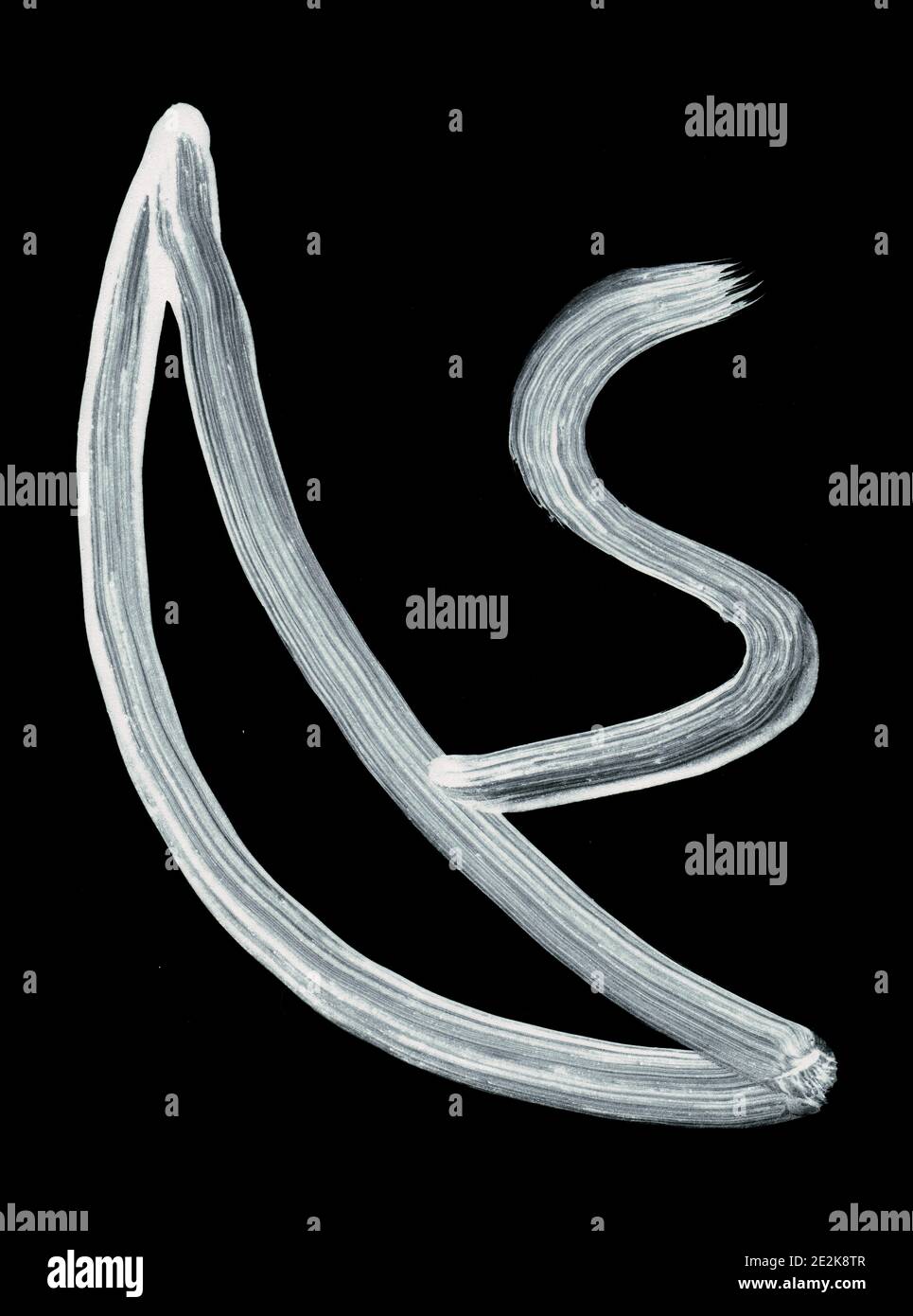 Alchemical Symbols Silver Seven Inverted Stock Photo - Alamy