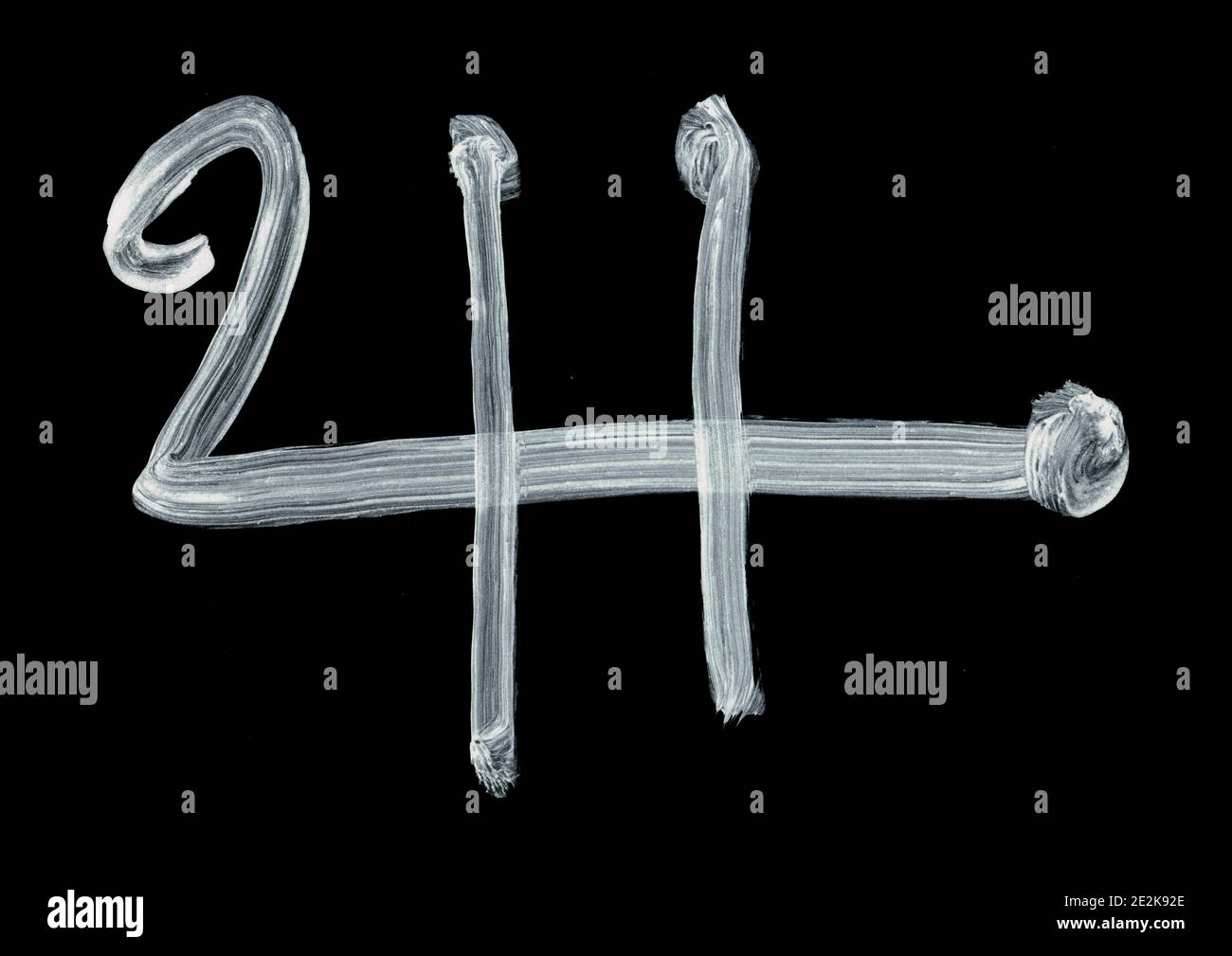 Alchemical Symbols Steel Inverted Stock Photo - Alamy