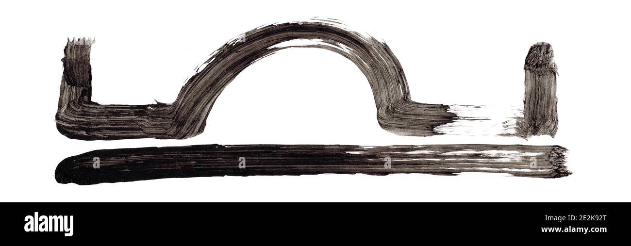 Alchemical Symbols Sublimation Two Stock Photo - Alamy