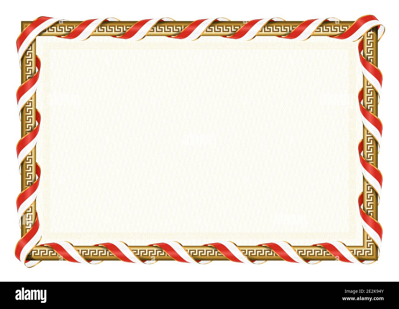 Horizontal frame and border with Switzerland flag, template elements ...