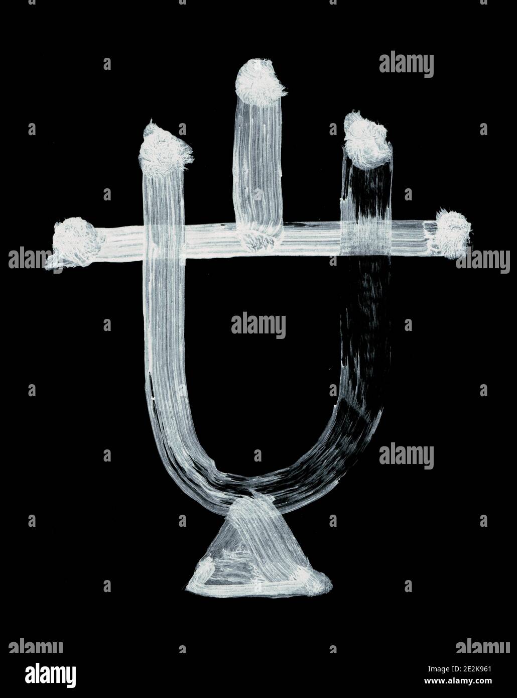 Alchemical Symbols Sulphuric Acid Inverted Stock Photo - Alamy