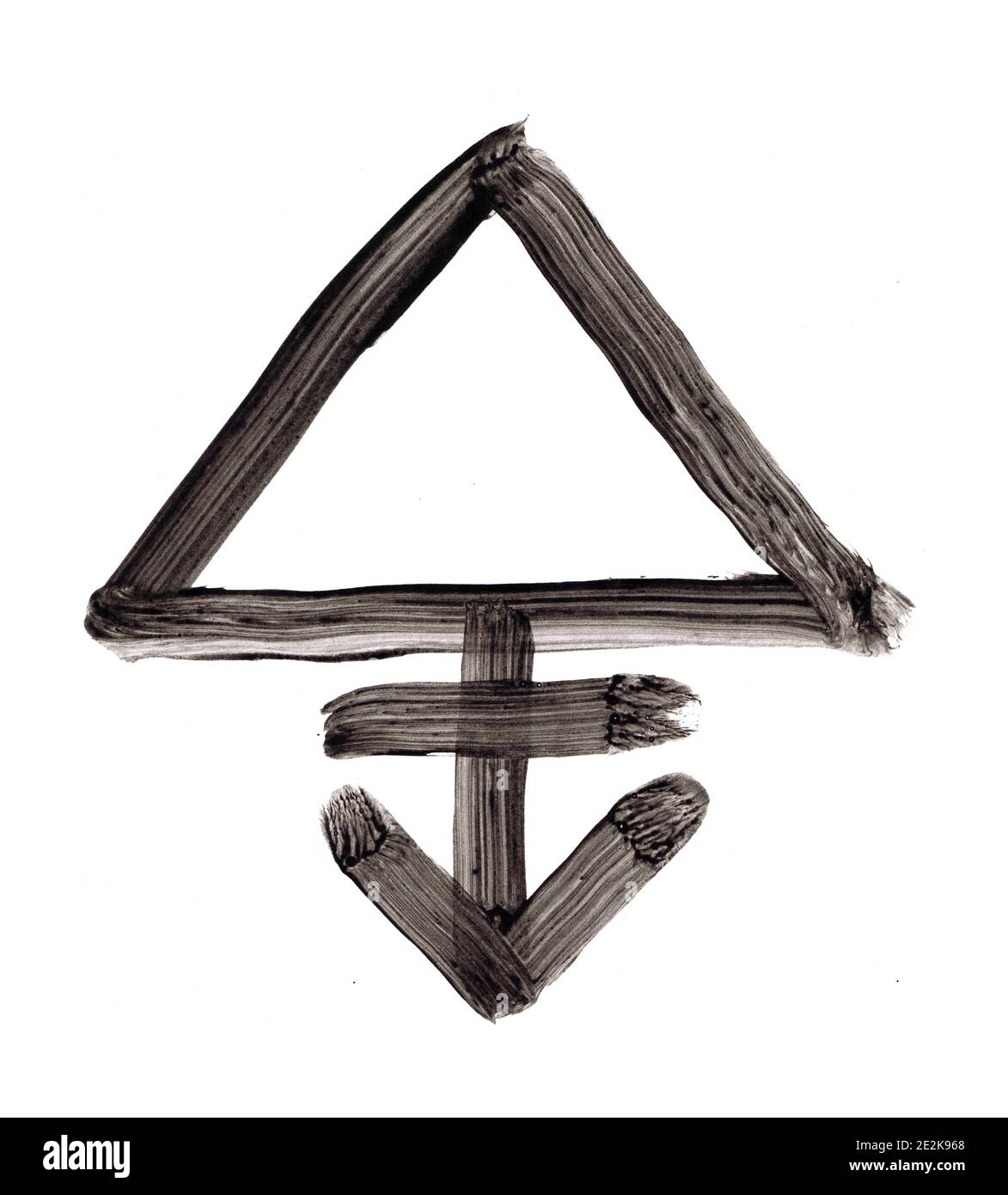 Alchemical Symbols Sulphur Eight Stock Photo - Alamy