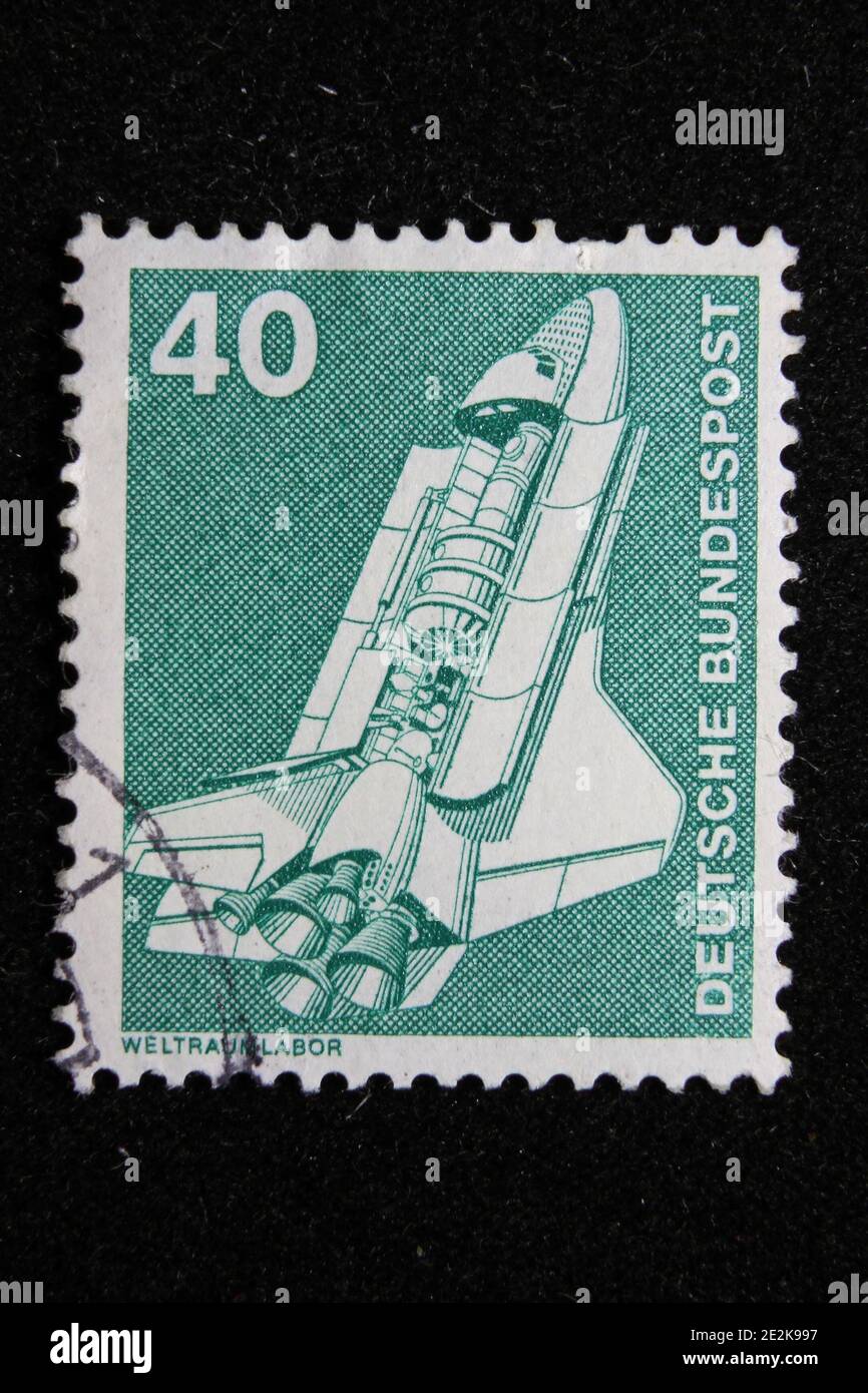 Space Shuttle Stamps Envelope