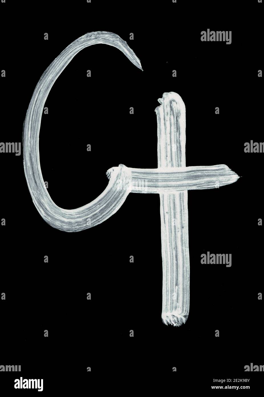 Alchemical Symbols Urine Inverted Stock Photo - Alamy