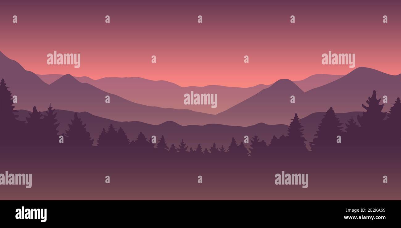 Natural red rock hiking Stock Vector Images - Alamy