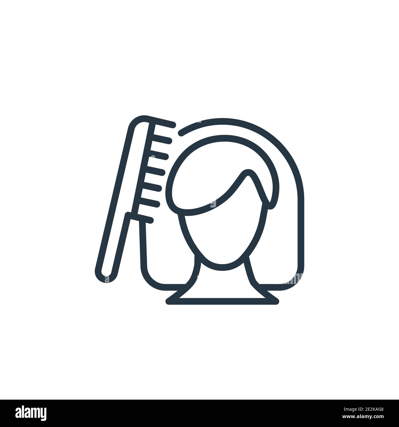 Grooming outline vector icon. Thin line black grooming icon, flat ... Grooming outline vector icon. Thin line black grooming icon, flat ...