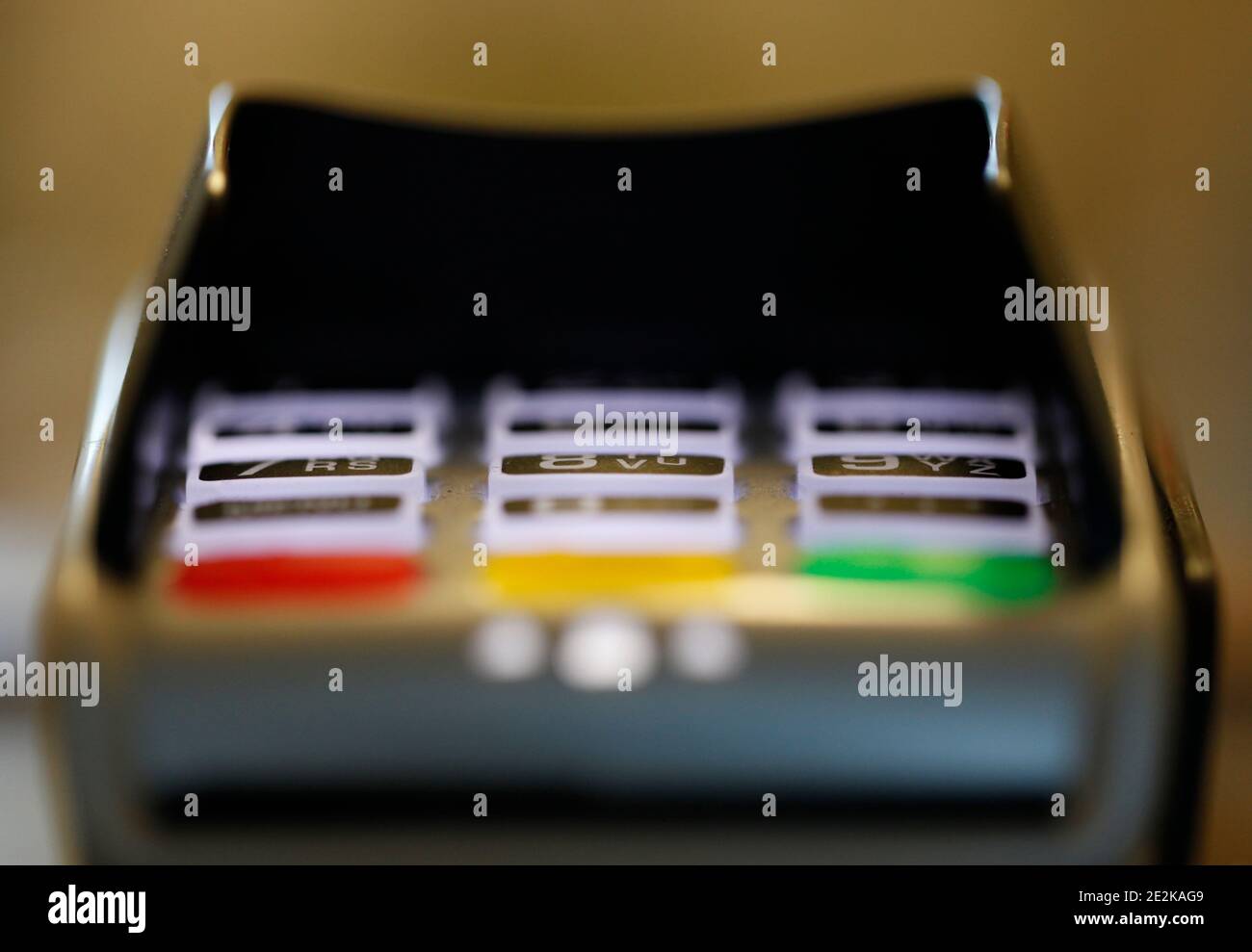 Chip and Pin PDQ Keypad Stock Photo - Alamy