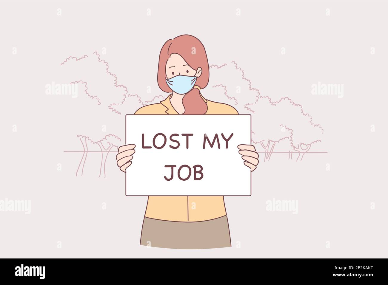 Losing job Stock Vector Images - Alamy