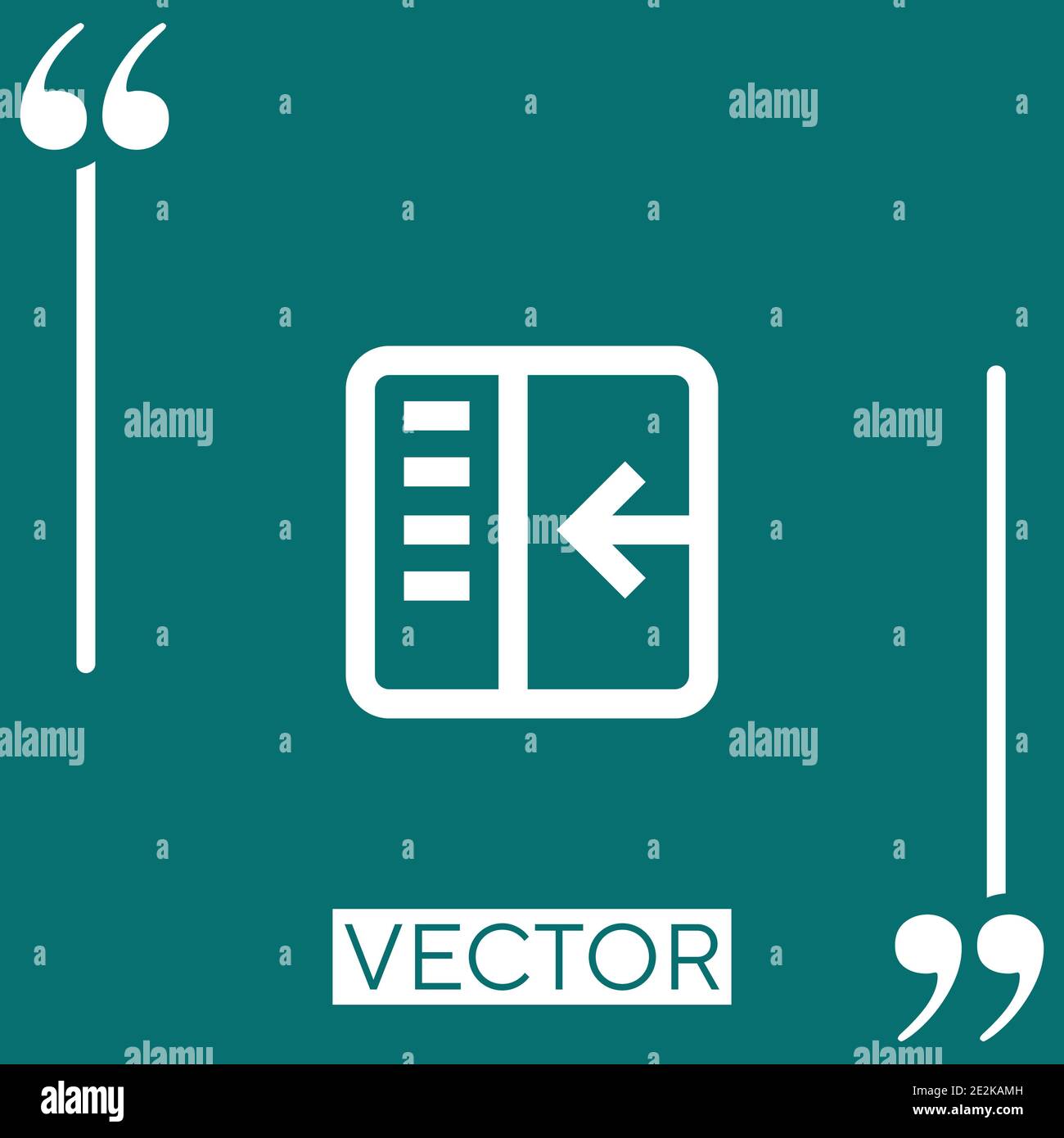 start vector icon Linear icon. Editable stroked line Stock Vector Image ...