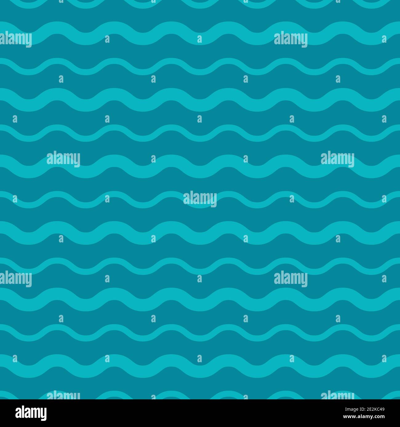 Wavy lines. seamless texture with light blue rolling lines on blue ...