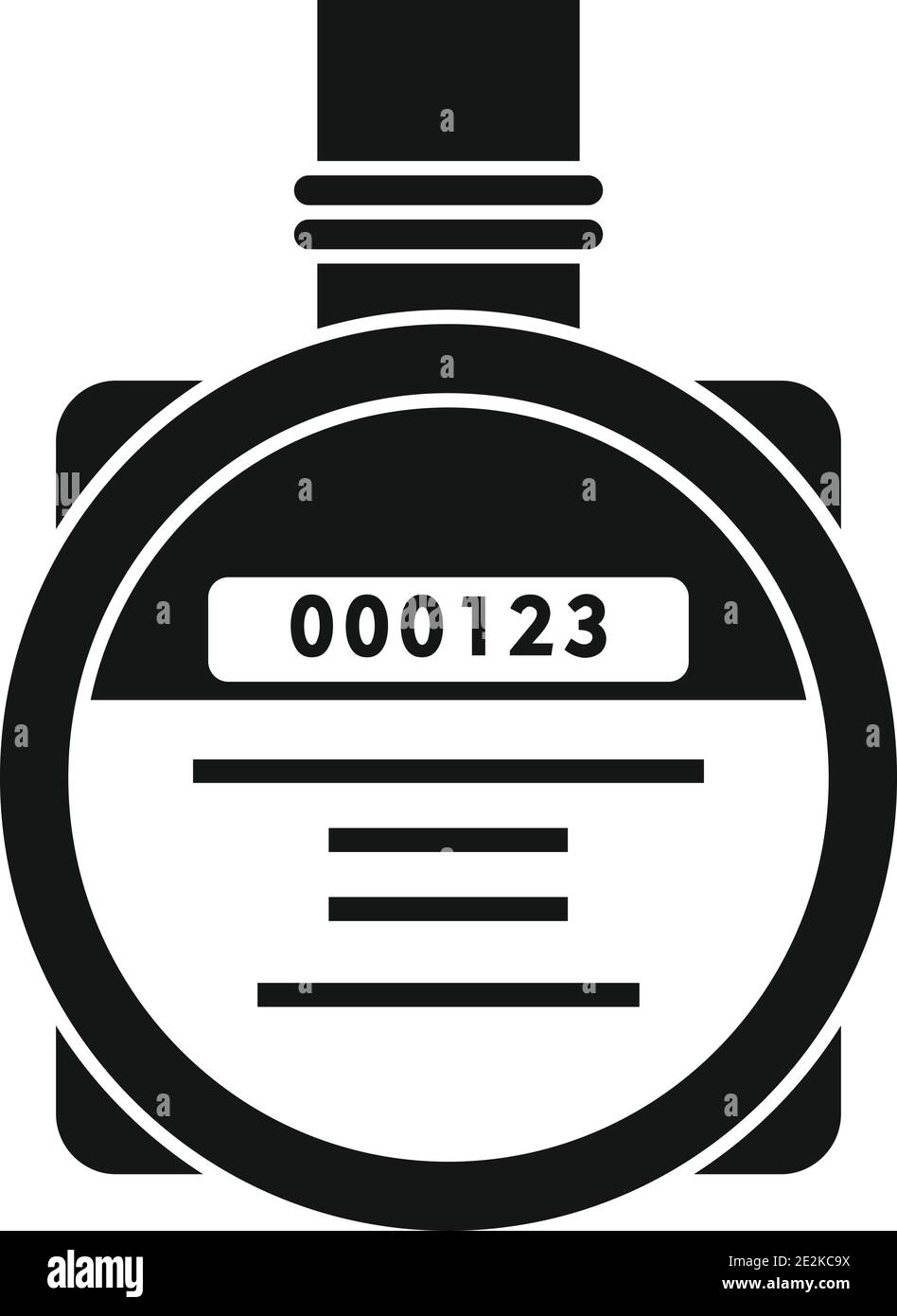 Water counter icon, simple style Stock Vector Image & Art - Alamy