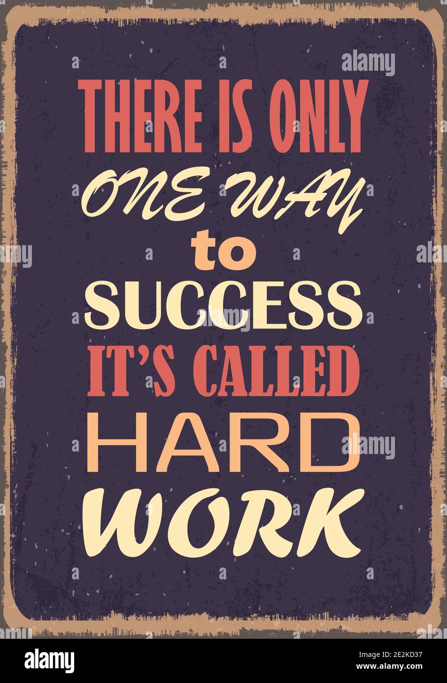 Hard Work Poster