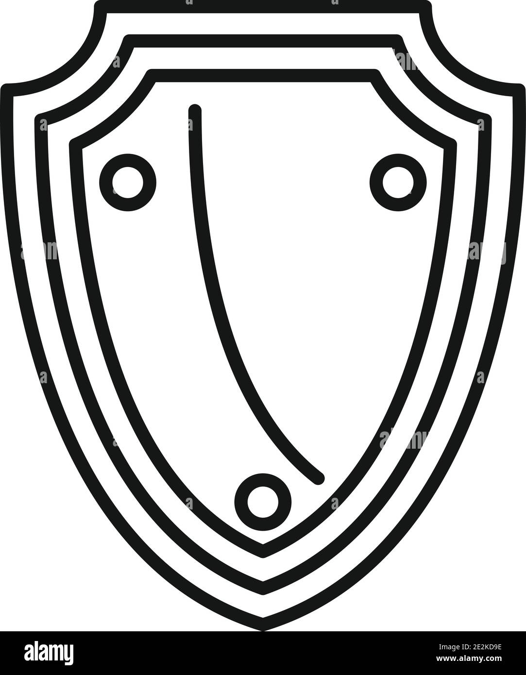 Home security shield icon, outline style Stock Vector Image & Art - Alamy