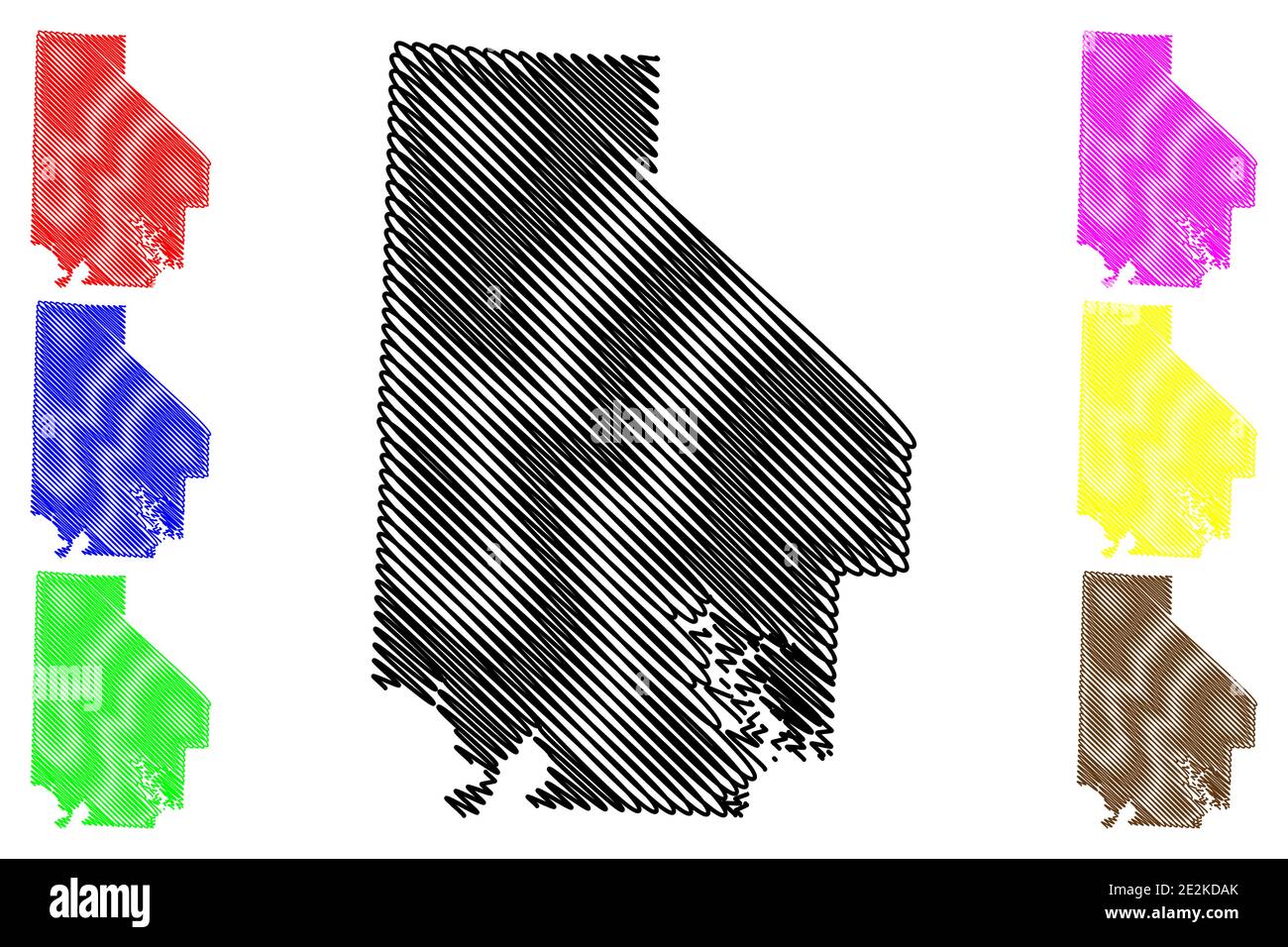 Map of morgan city Stock Vector Images - Alamy