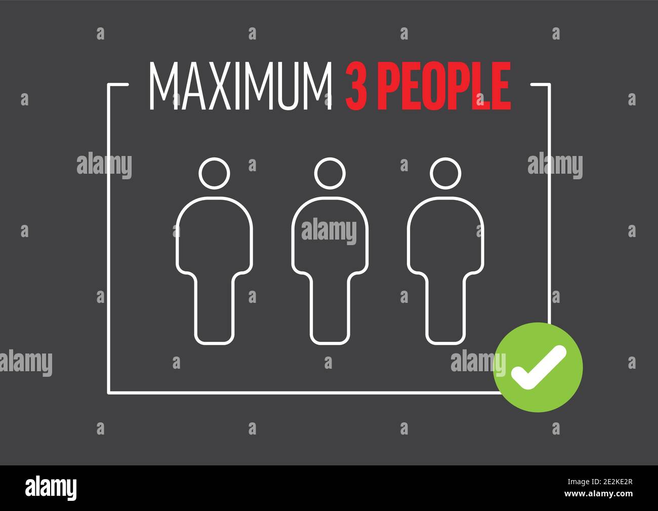 Shop entrance prevention instruction poster template - maximum capacity ...