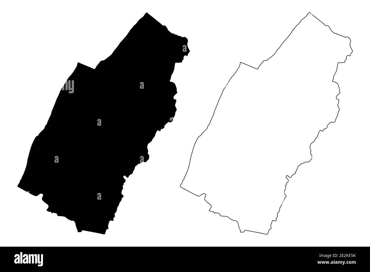 Luray virginia map Stock Vector Images - Alamy