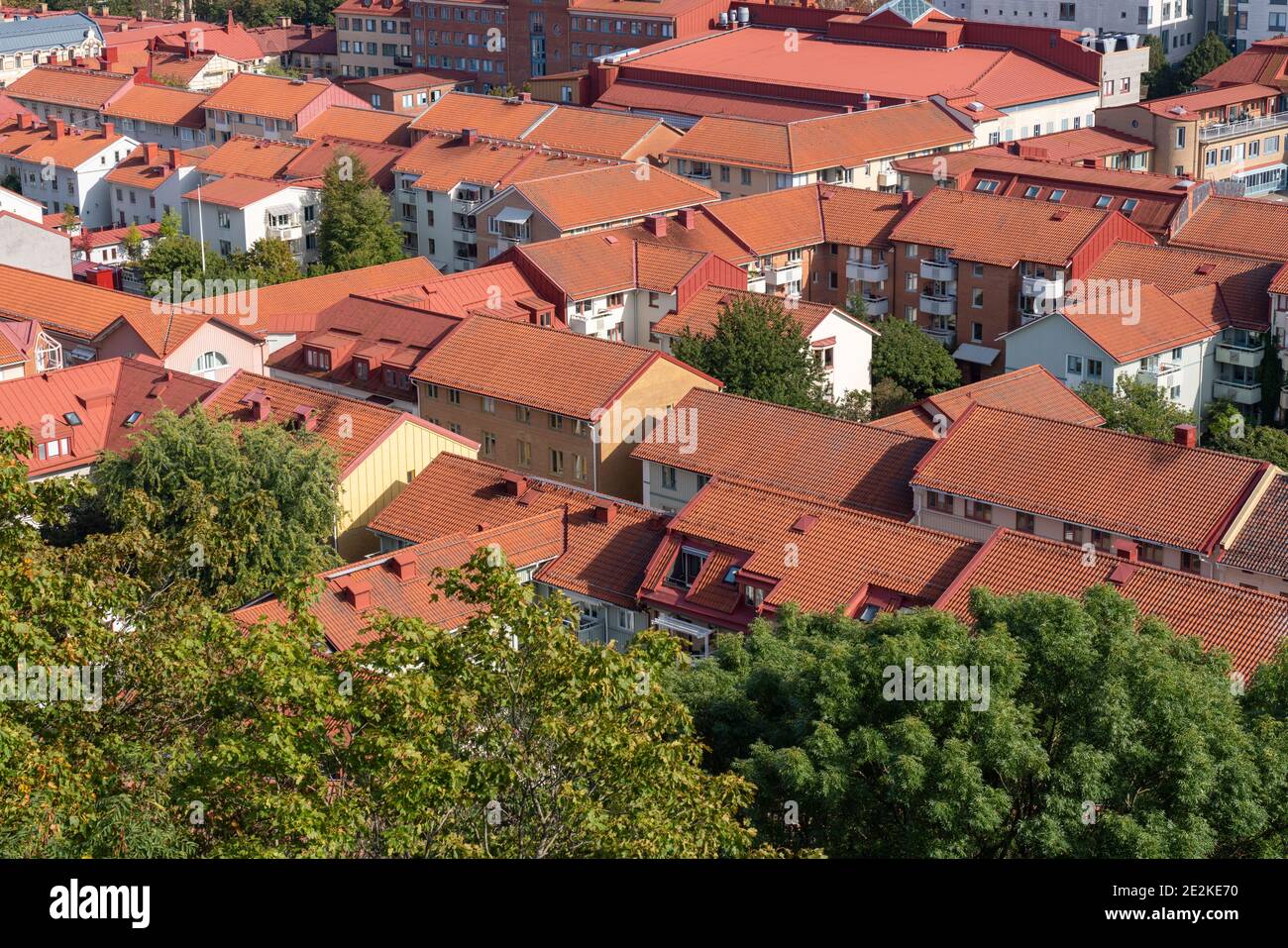Haga Residential area in Gothenburg, popular by tourist Stock Photo - Alamy