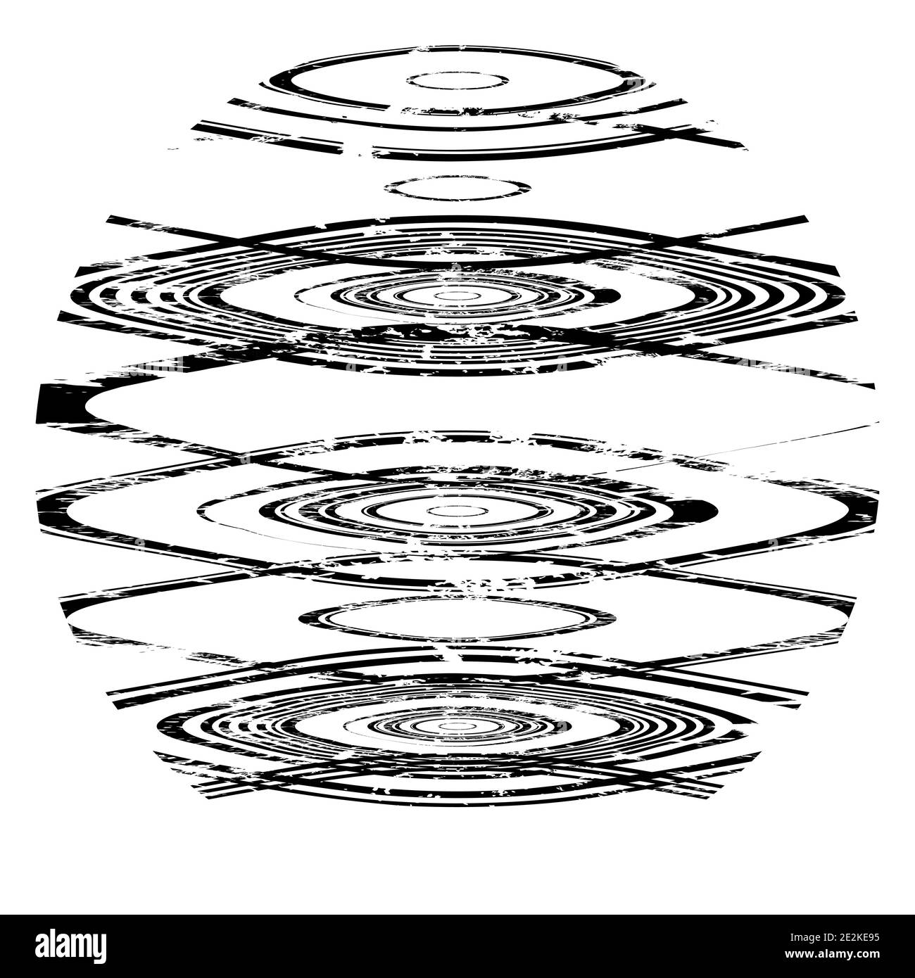 Circular Overlay Texture Stock Vector Image & Art - Alamy