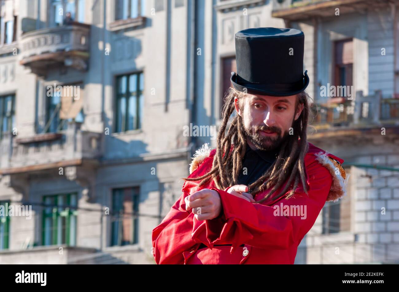 Timisoara, Romania - March 31, 2017: Portrait of people at the CheckArt ...