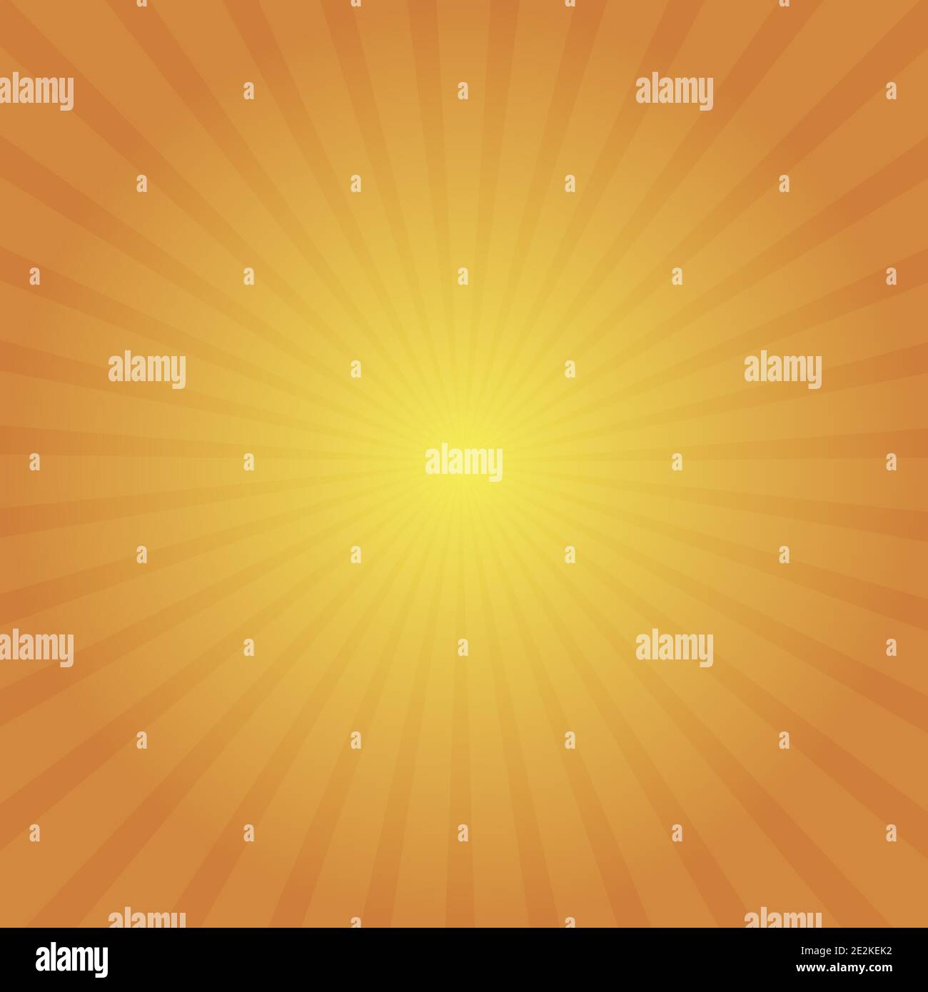 Sun rays. Sun rays in gradient color. Orange and yellow. Vector ...