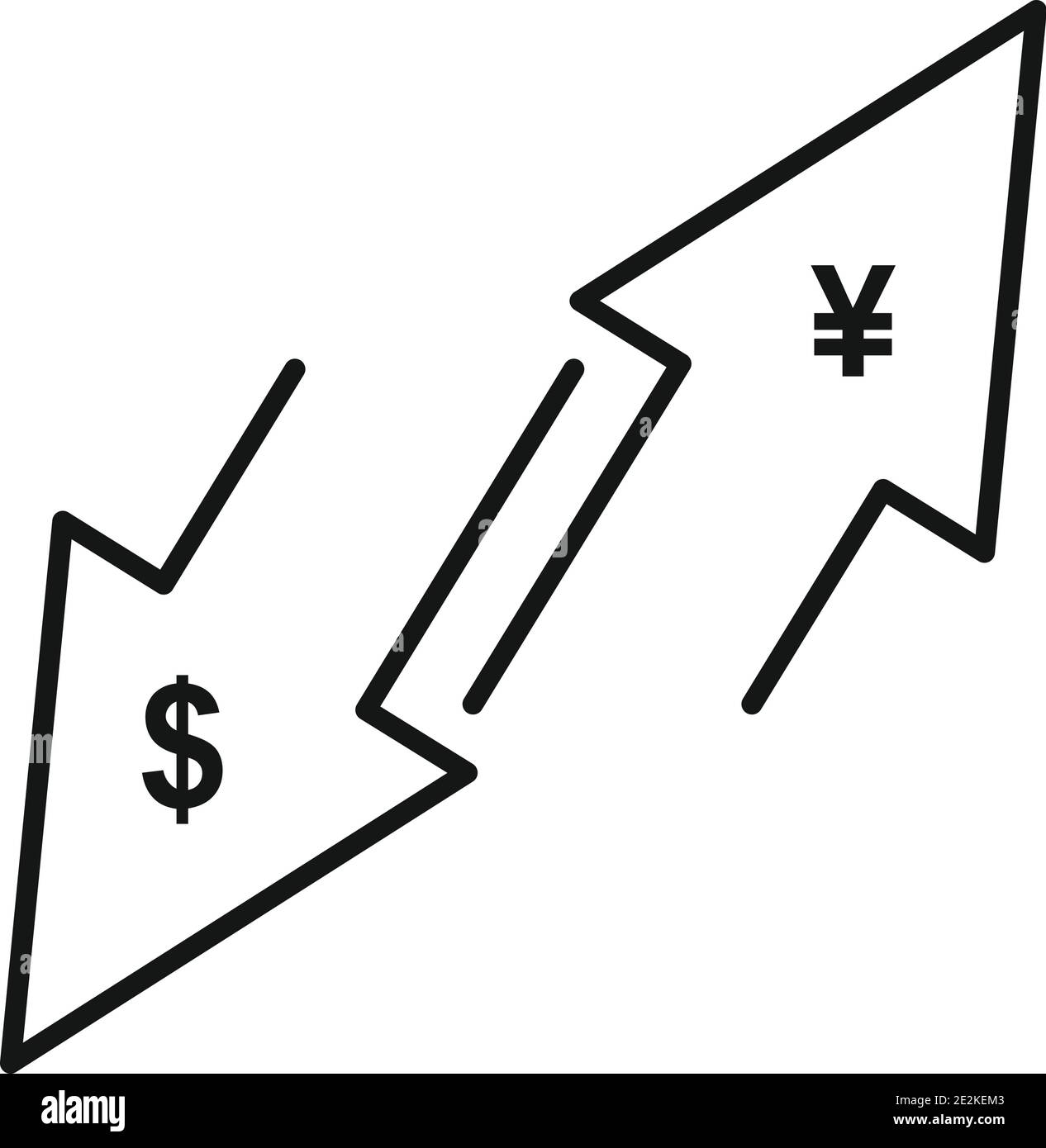 Trade war actions icon, outline style Stock Vector Image & Art - Alamy