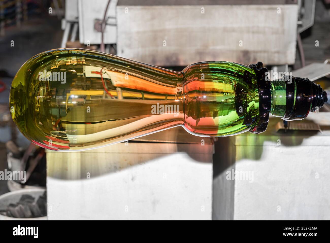 Glass making process hi-res stock photography and images - Alamy