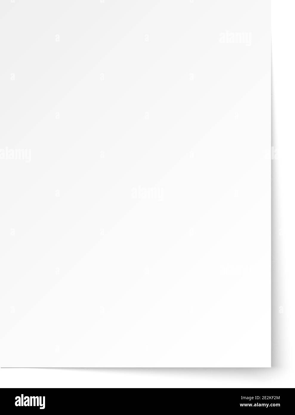 Bent paper vector vectors Black and White Stock Photos & Images - Alamy