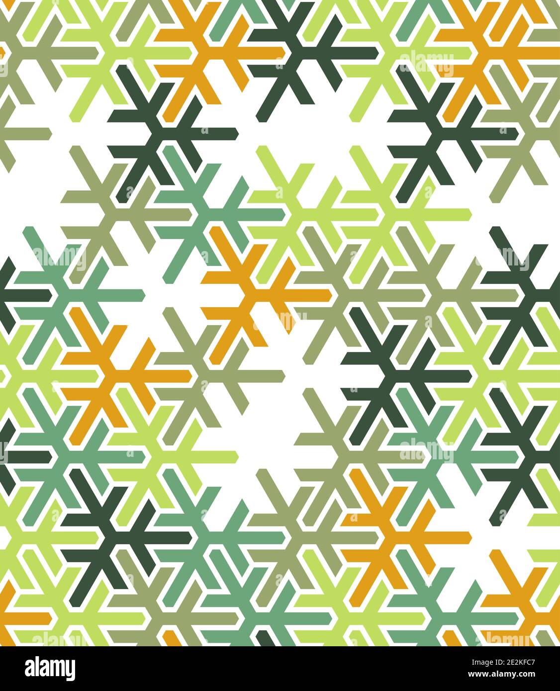 Geometric green islamic pattern. Color geometric arabic vector texture ...